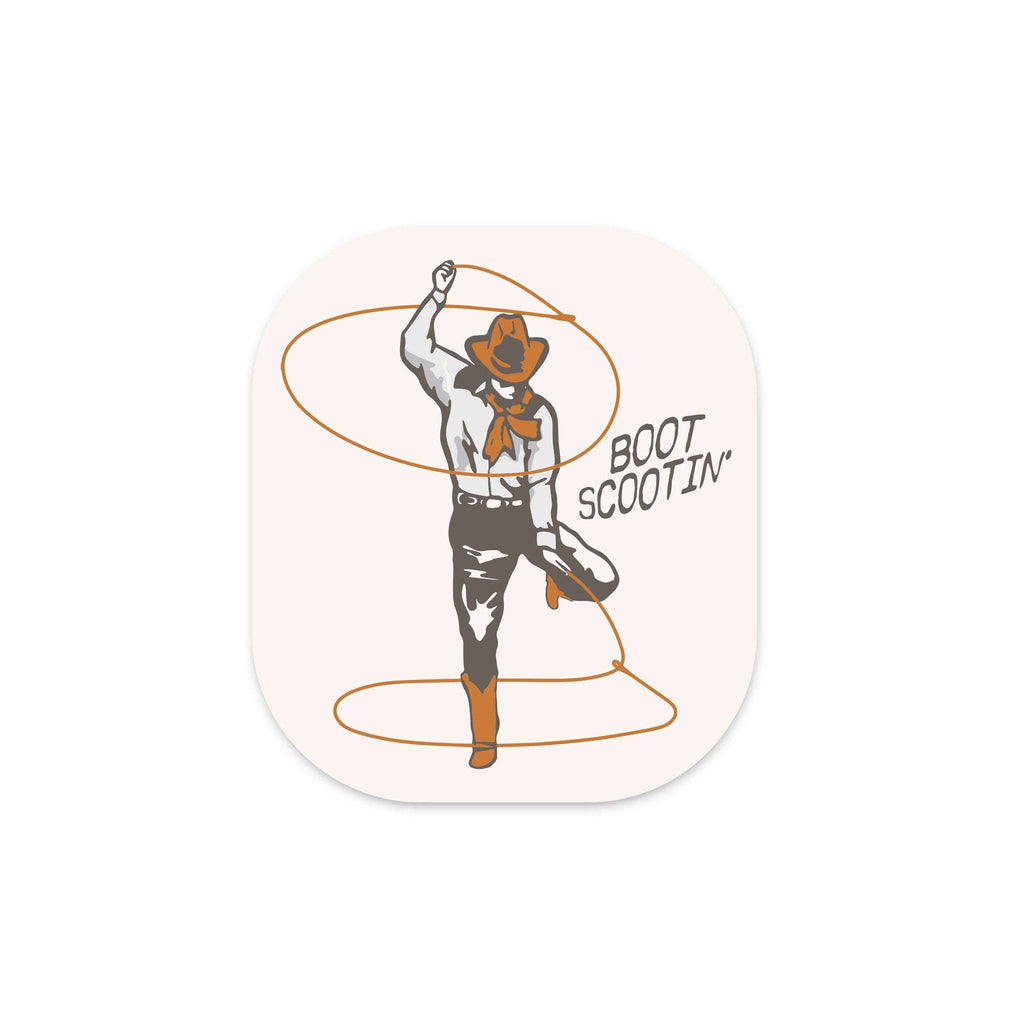 Boot Scootin' Sticker – New Nuevo
